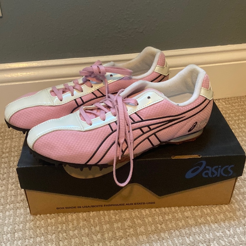 Asics Track Running Shoes Pink - Hyper-Rocket Girl - Gem
